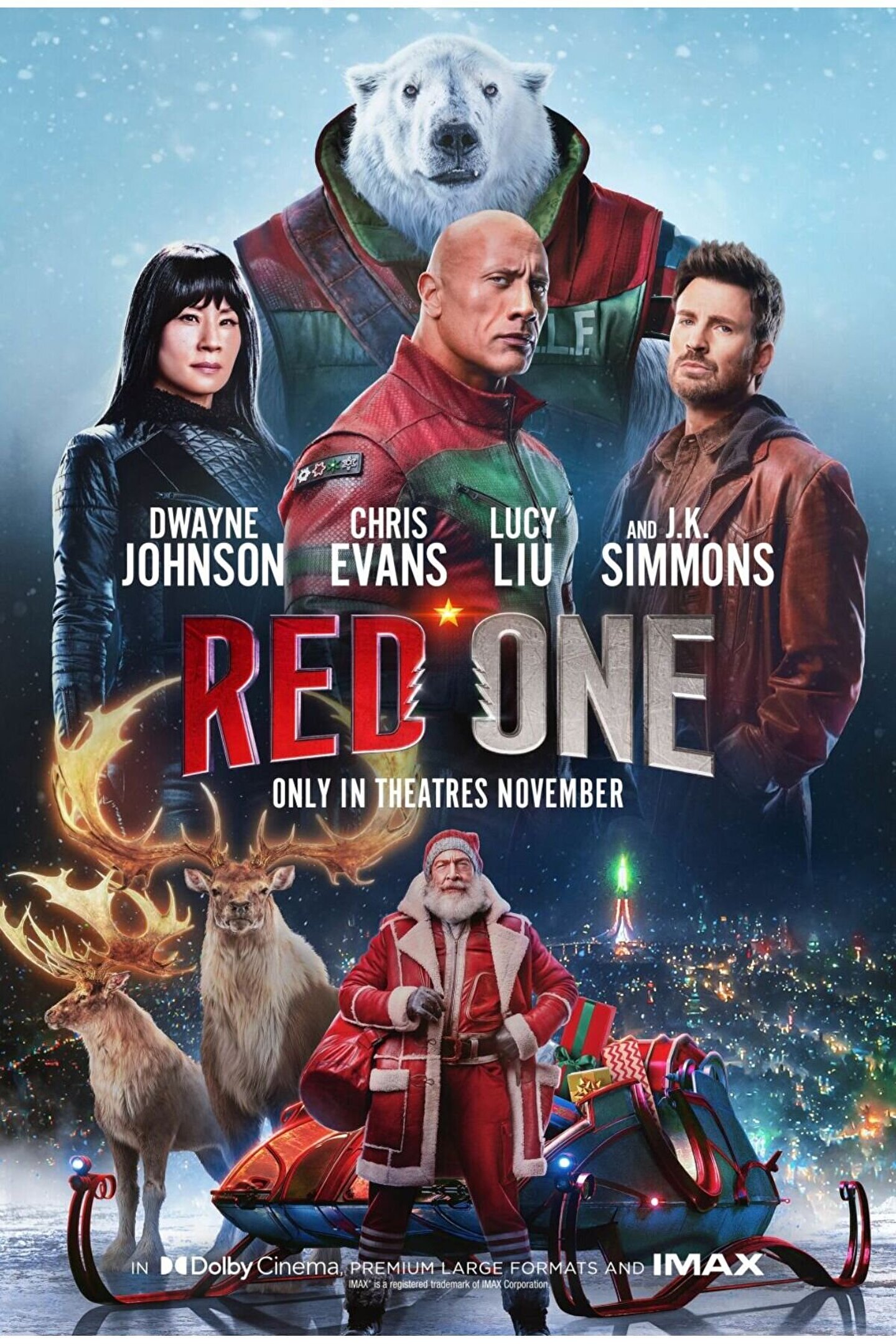 Red One (2024) 0001 AFİŞ - POSTER ( FOLYO ) - AFİŞ - PO | Vartabi