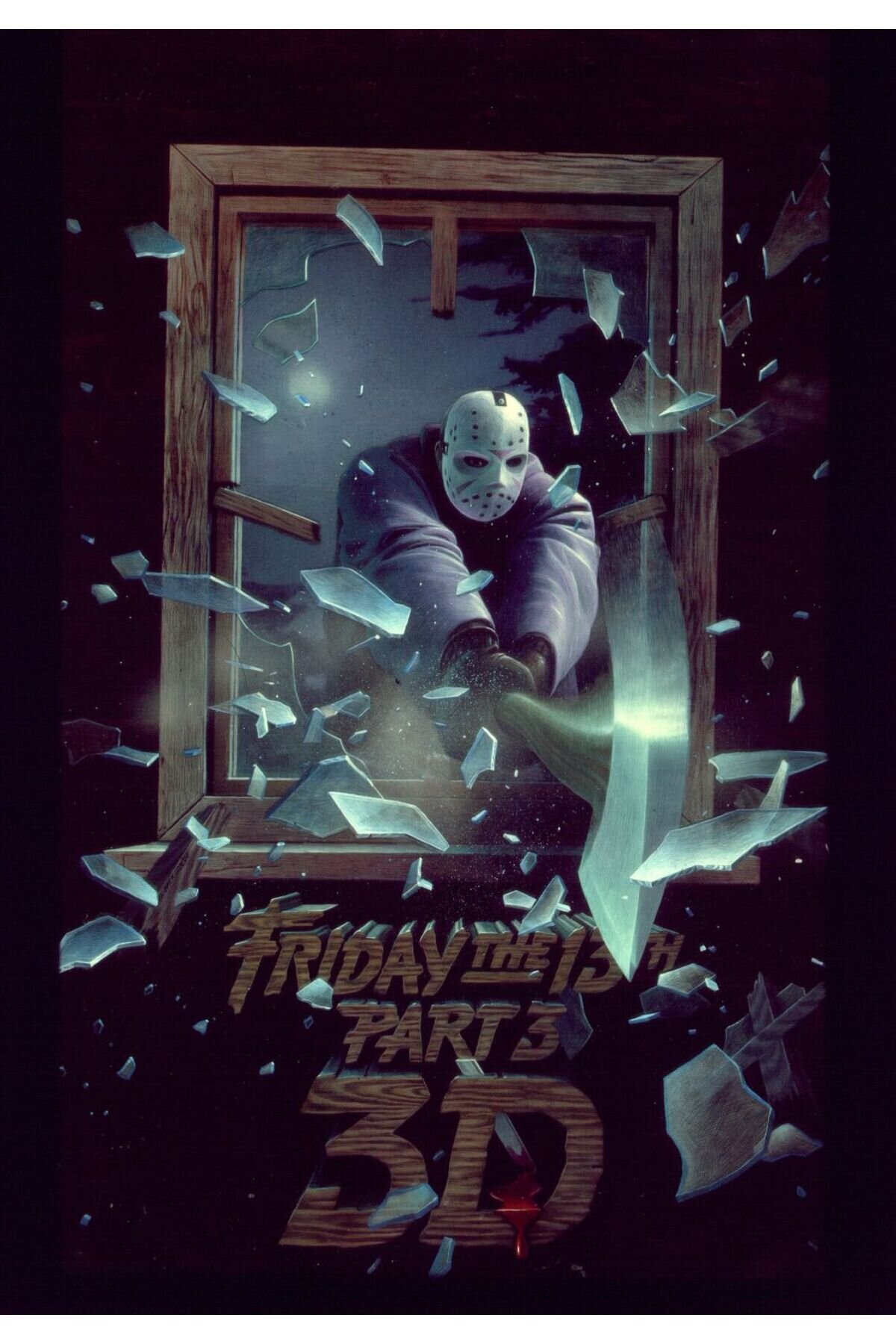 Friday the 13th Part 3 (1982) 1 ( FOLYO ) - AFİŞ - POST | Vartabi