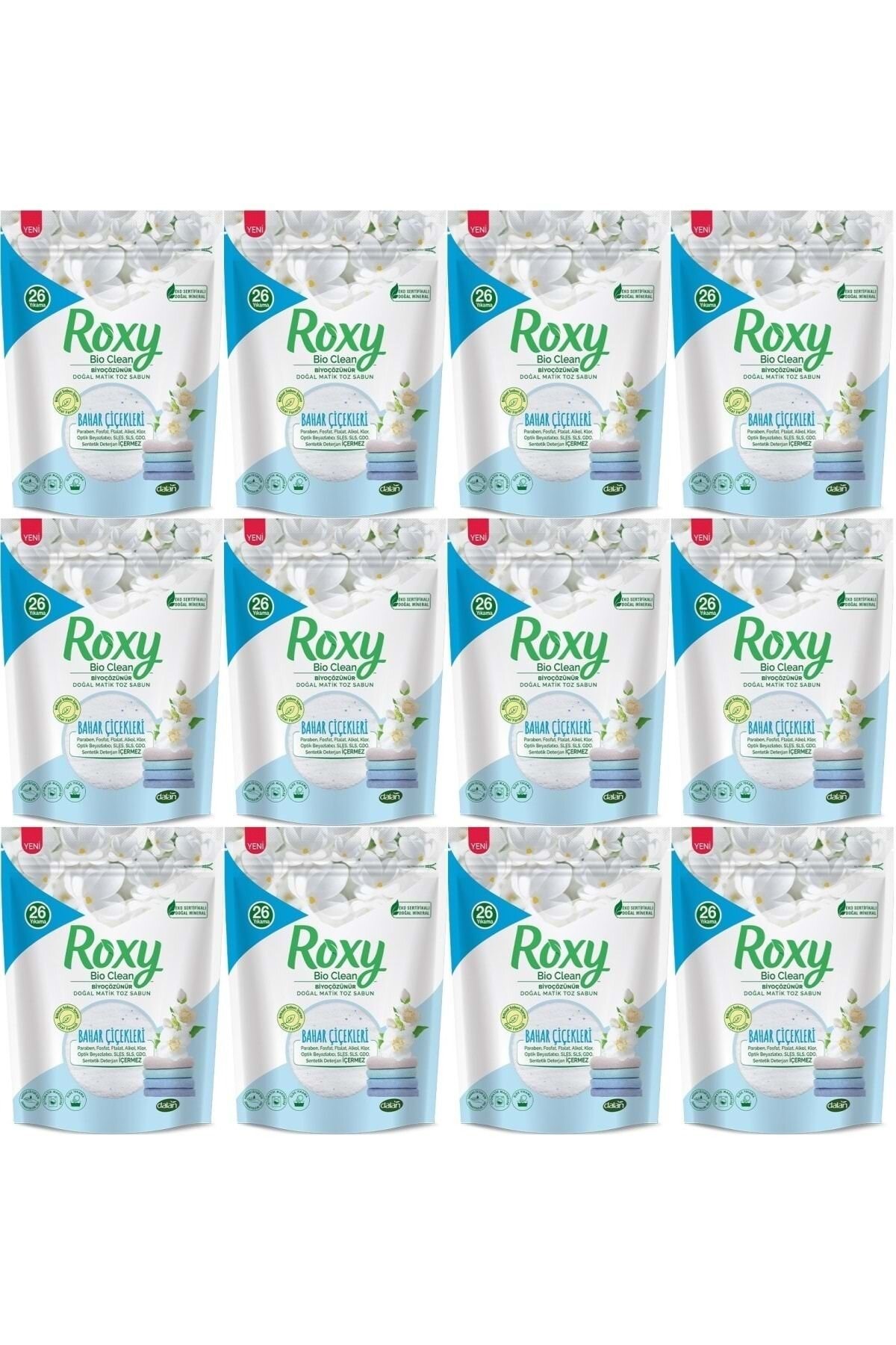 Roxy Bio Clean Matik Sabun Tozu 800gr Bahar Çiçekleri ( | Vartabi