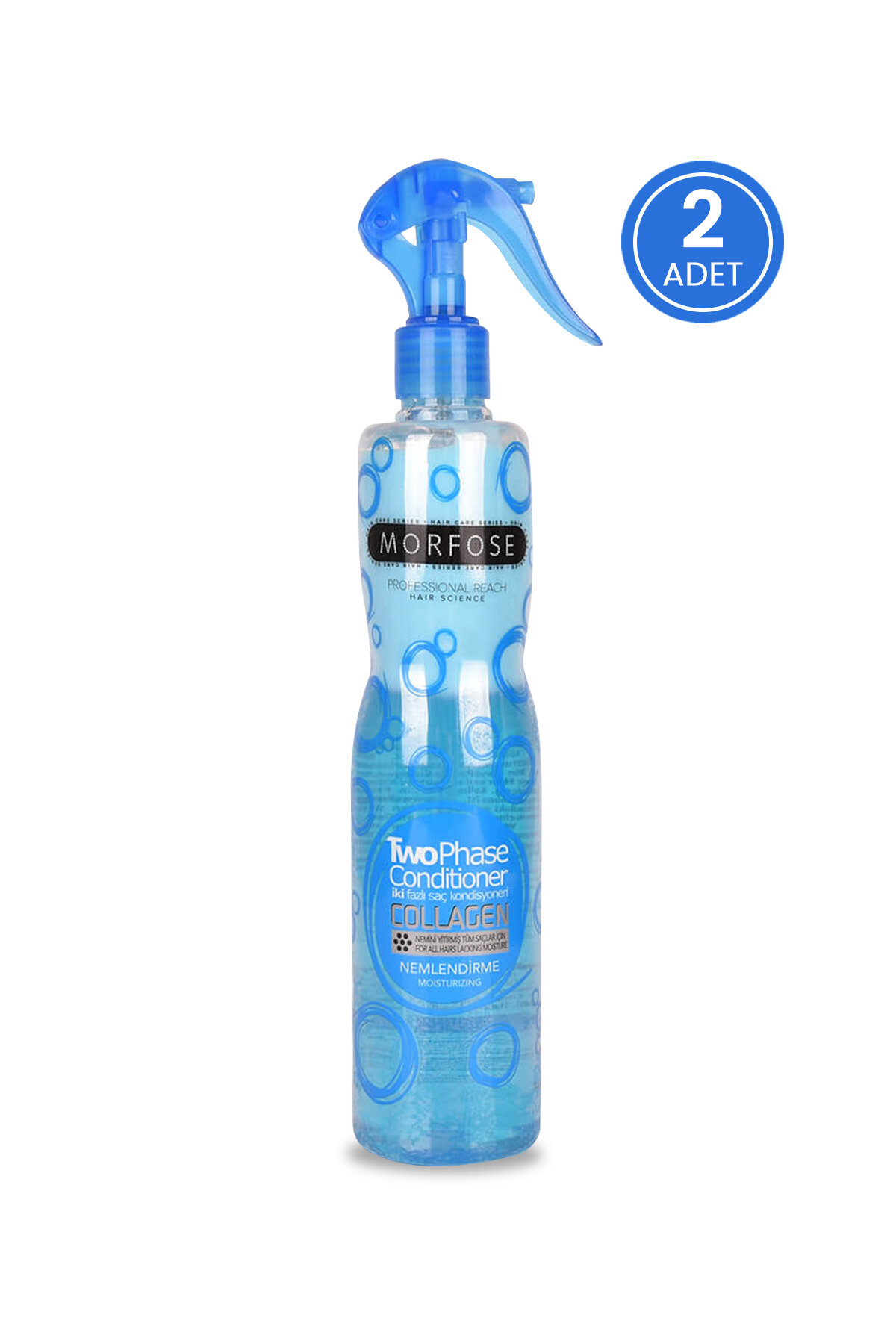 Normal Saçlar Için Fön Suyu Sprey (mavi Su) 400 Ml X 2 | Vartabi